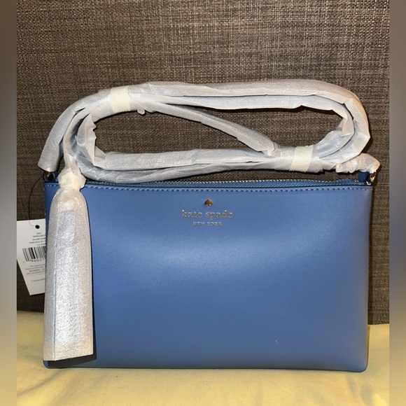 kate spade | Bags | Nwt Kate Spade Blue Crossbody Bag | Poshmark